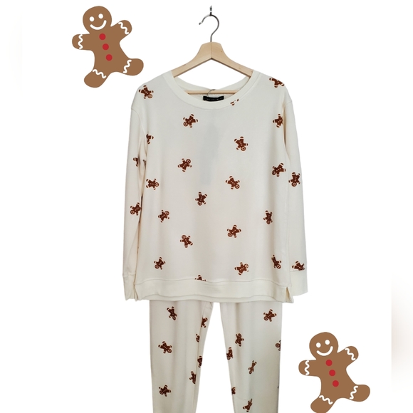 Jane and Delancey | Intimates & Sleepwear | Womens Gingerbread Pajamas ...